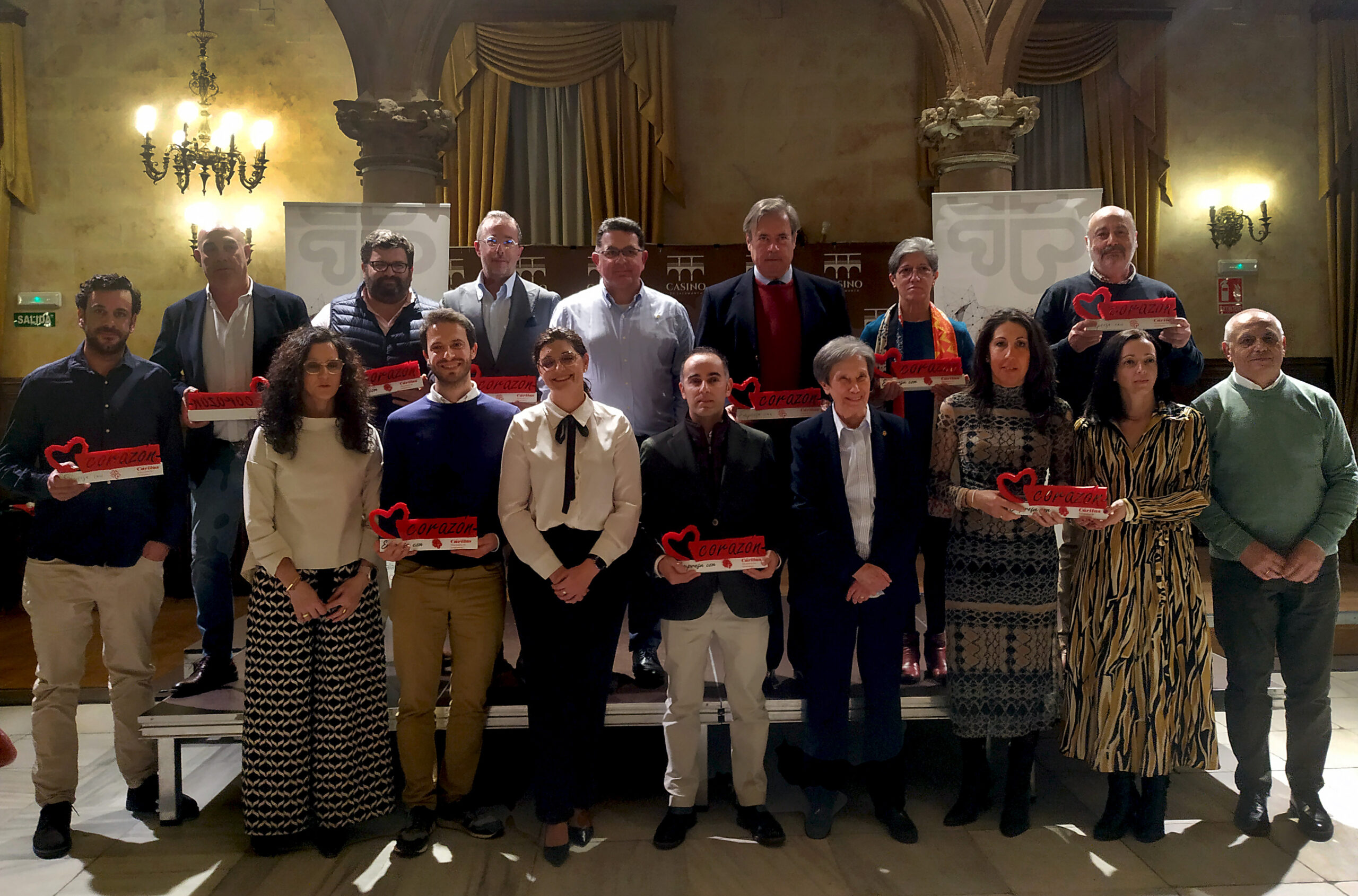 Cáritas reconoce a las 'Empresas con Corazón' en un emotivo acto en el ...